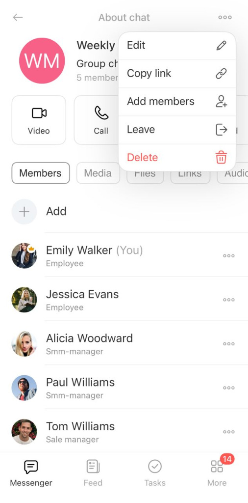 Bitrix24 Chat: new interface and features